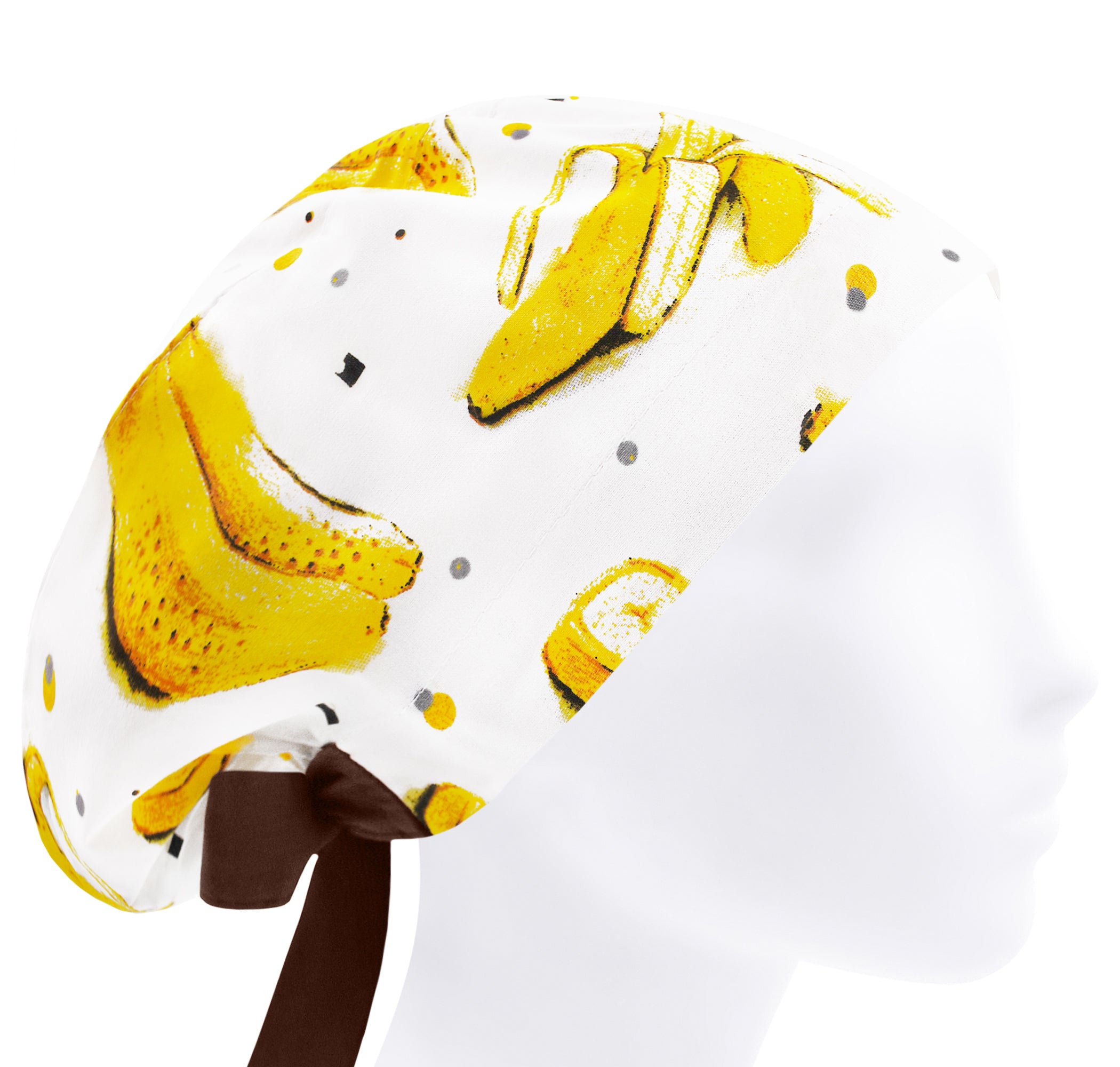Banana scrub hat women, fruit scrub cap, chef hat, summer surgical hat ...