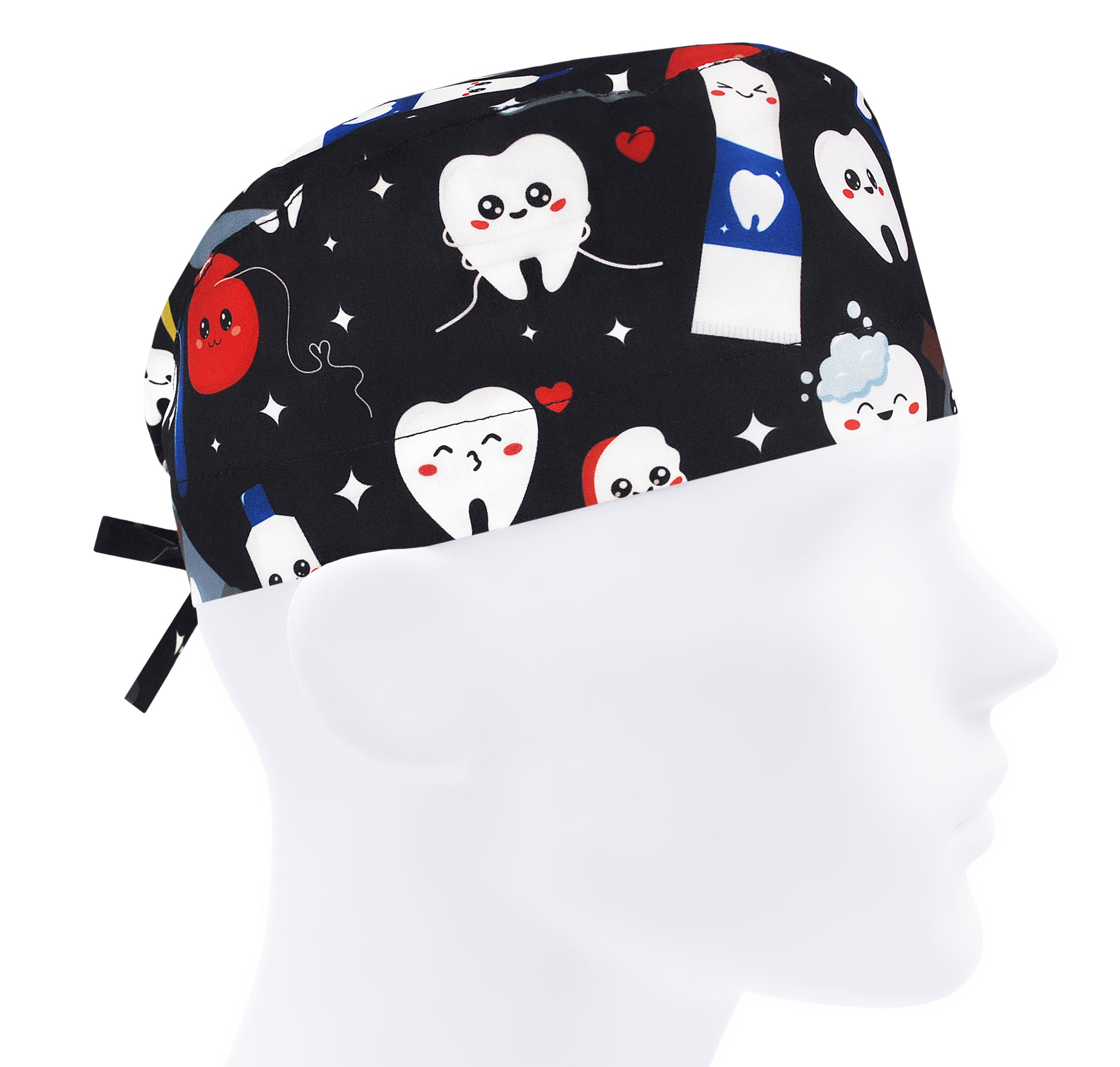Dental scrub cap, men dentist scrub hat, nurse caps tooth – SCRUB-CAPS